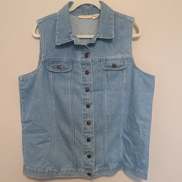 Hunters Run | Jackets & Coats | Vintage Hunters Run Light Blue Denim ...